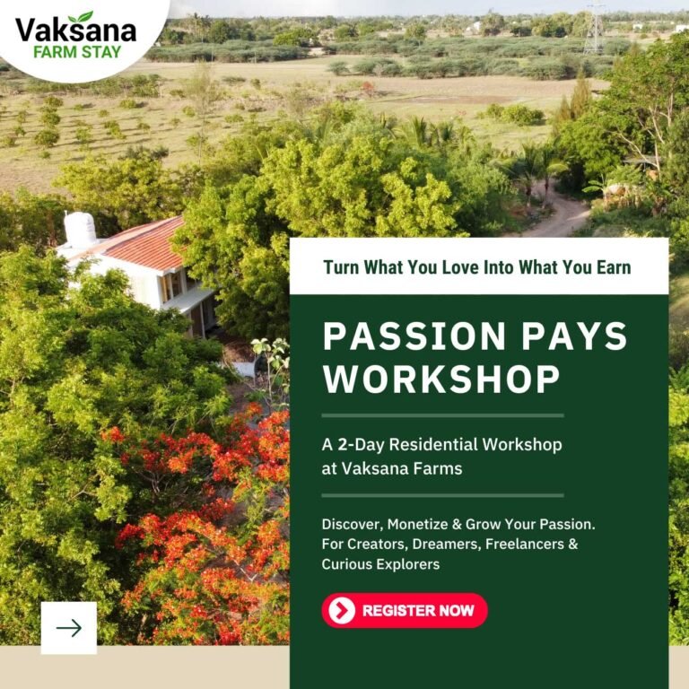 Vaksana Farms | Farm Stay near Chennai | Best Farmhouse in Tamil Nadu